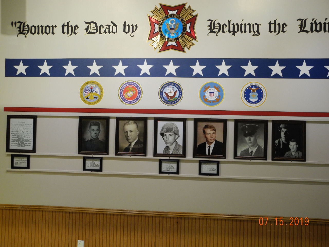 Our Wall of Honor - vfw9844.org
